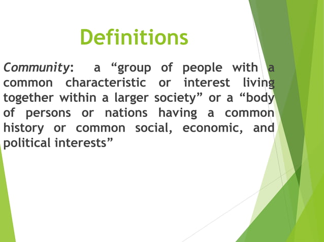 Community development | PPT