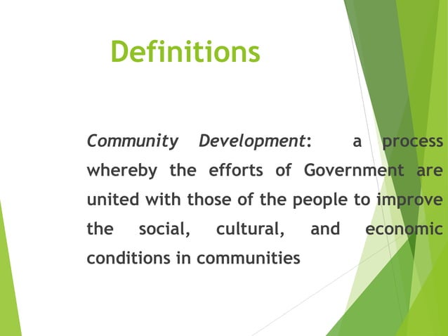 Community development | PPT