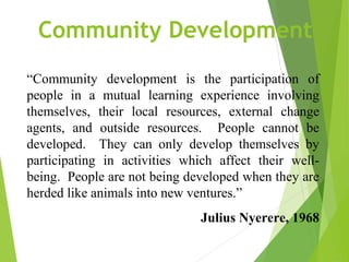 Community development | PPT