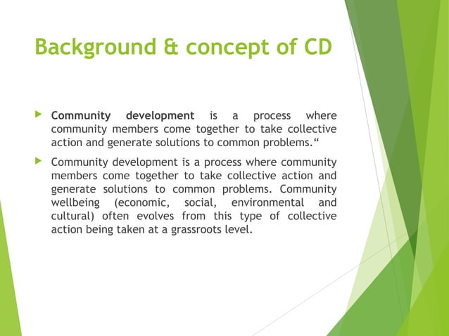 Community development | PPT