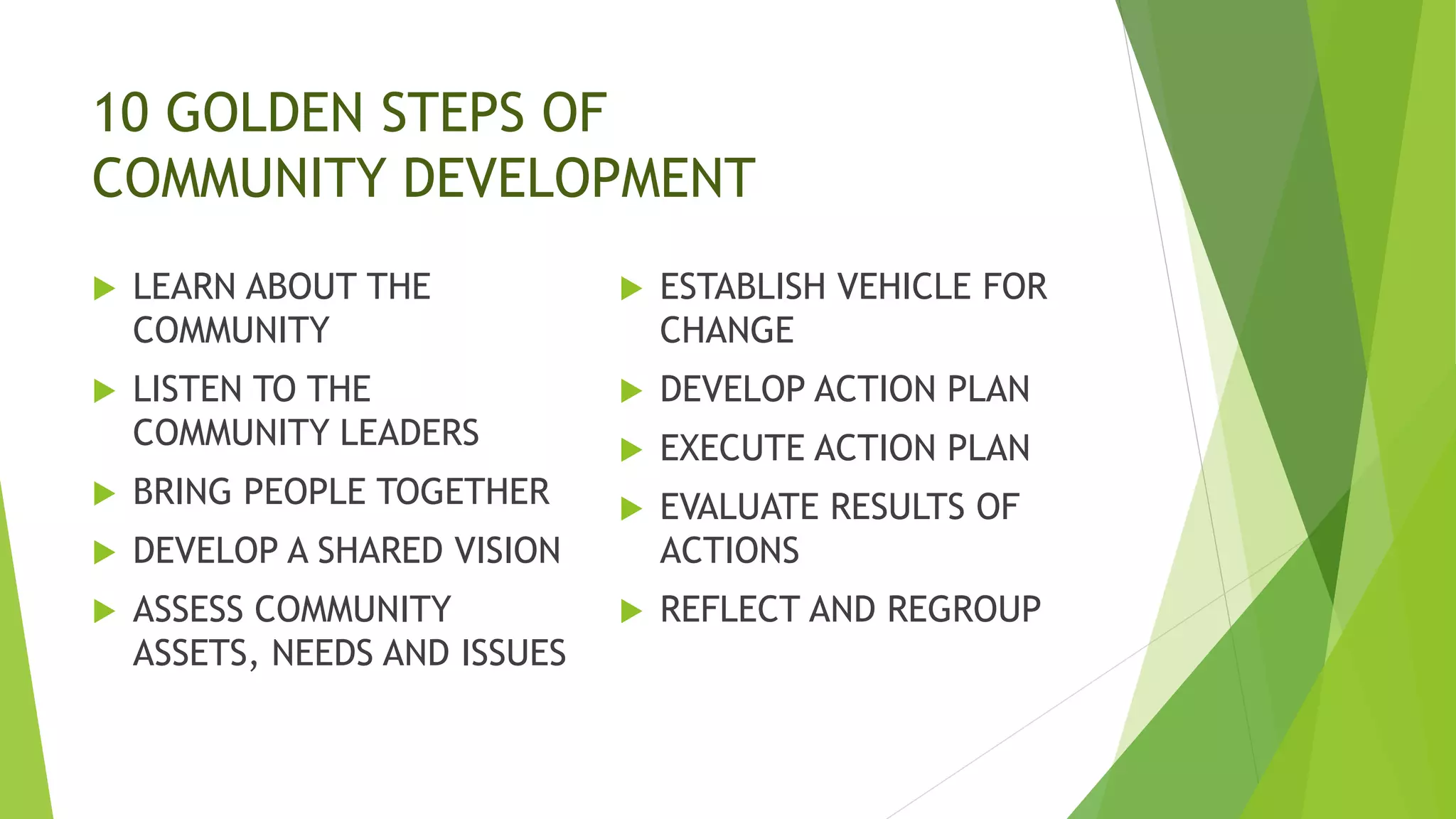 Community development | PPTX