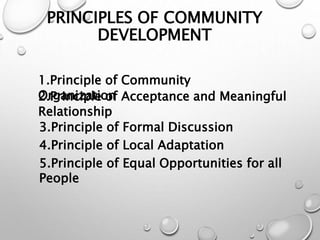 Community development 1 | PPT