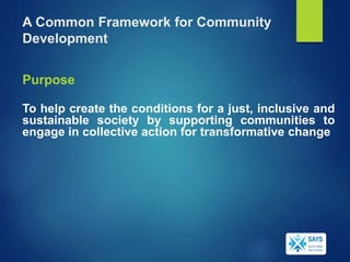 Community development & its impact on life | PPT