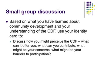 Community Development - Building a Healthy Community - by Abid Jan | PPT