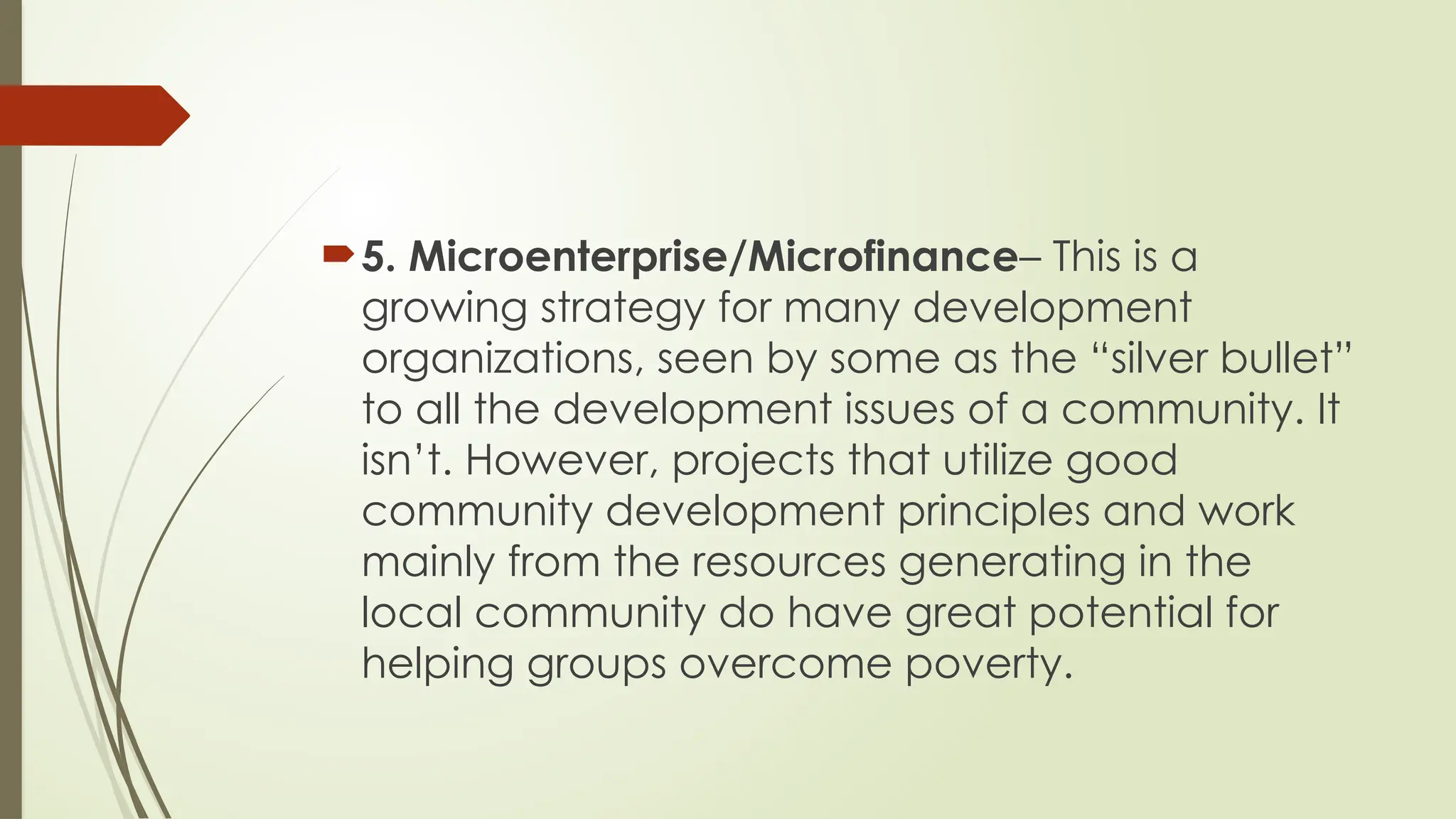 Community Development Strategies and Assets | PPTX