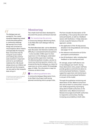 Community dialogues for healthy children: encouraging communities to ...