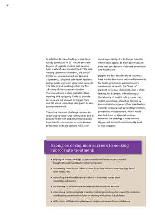 Community dialogues for healthy children: encouraging communities to ...