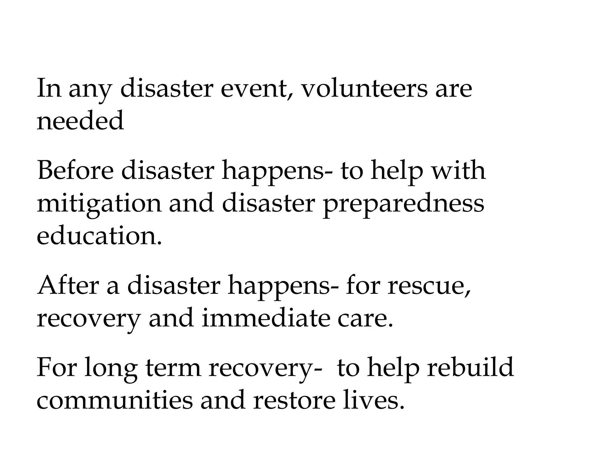 Community Disaster Preparedness | PPT