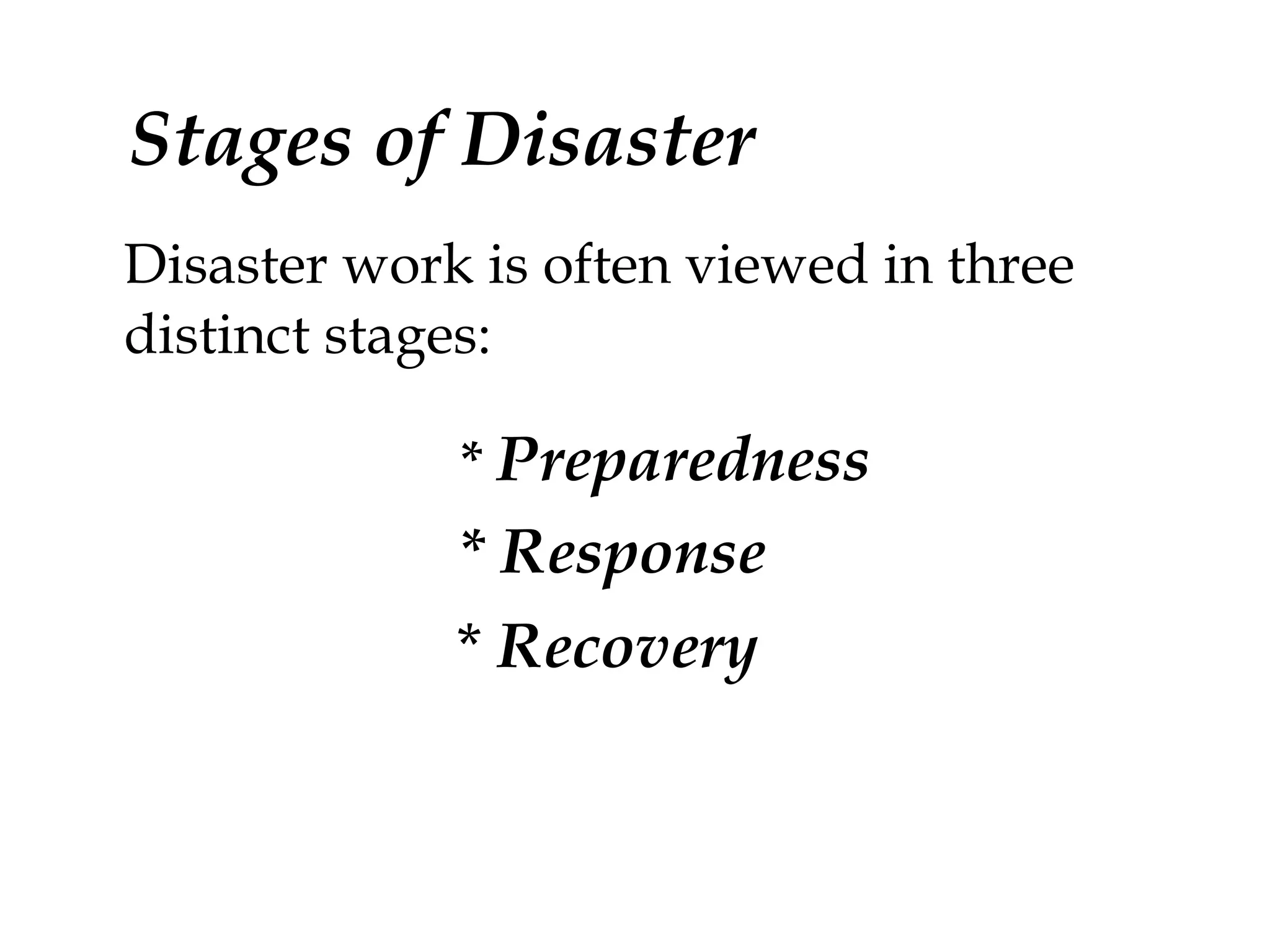 Community Disaster Preparedness | PPT