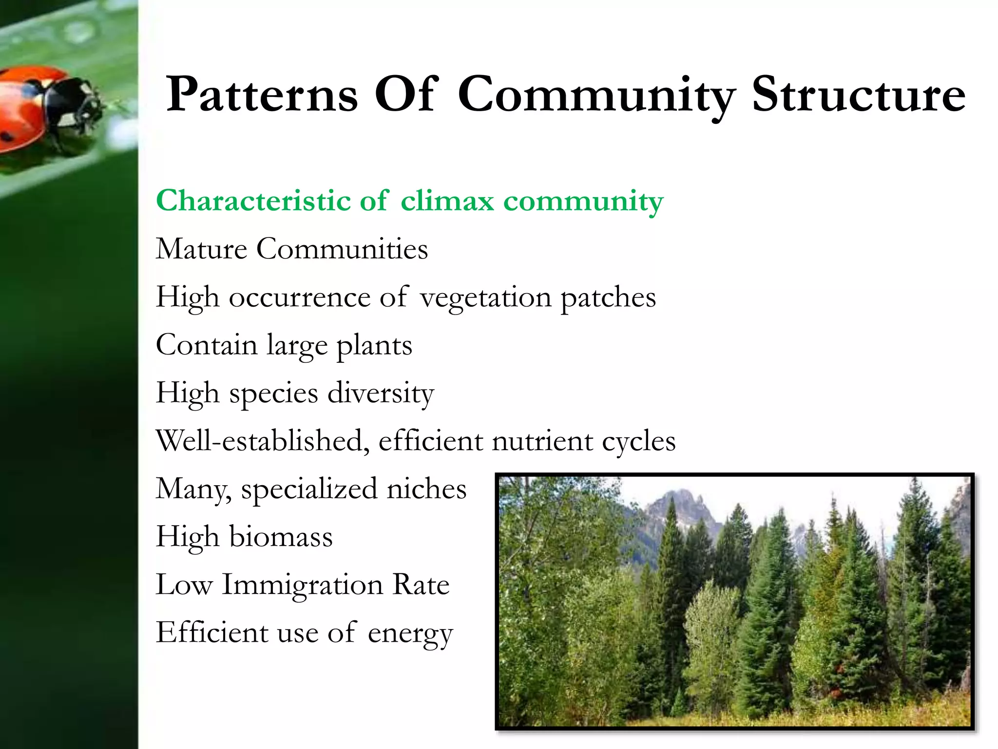 Community ecology | PPTX