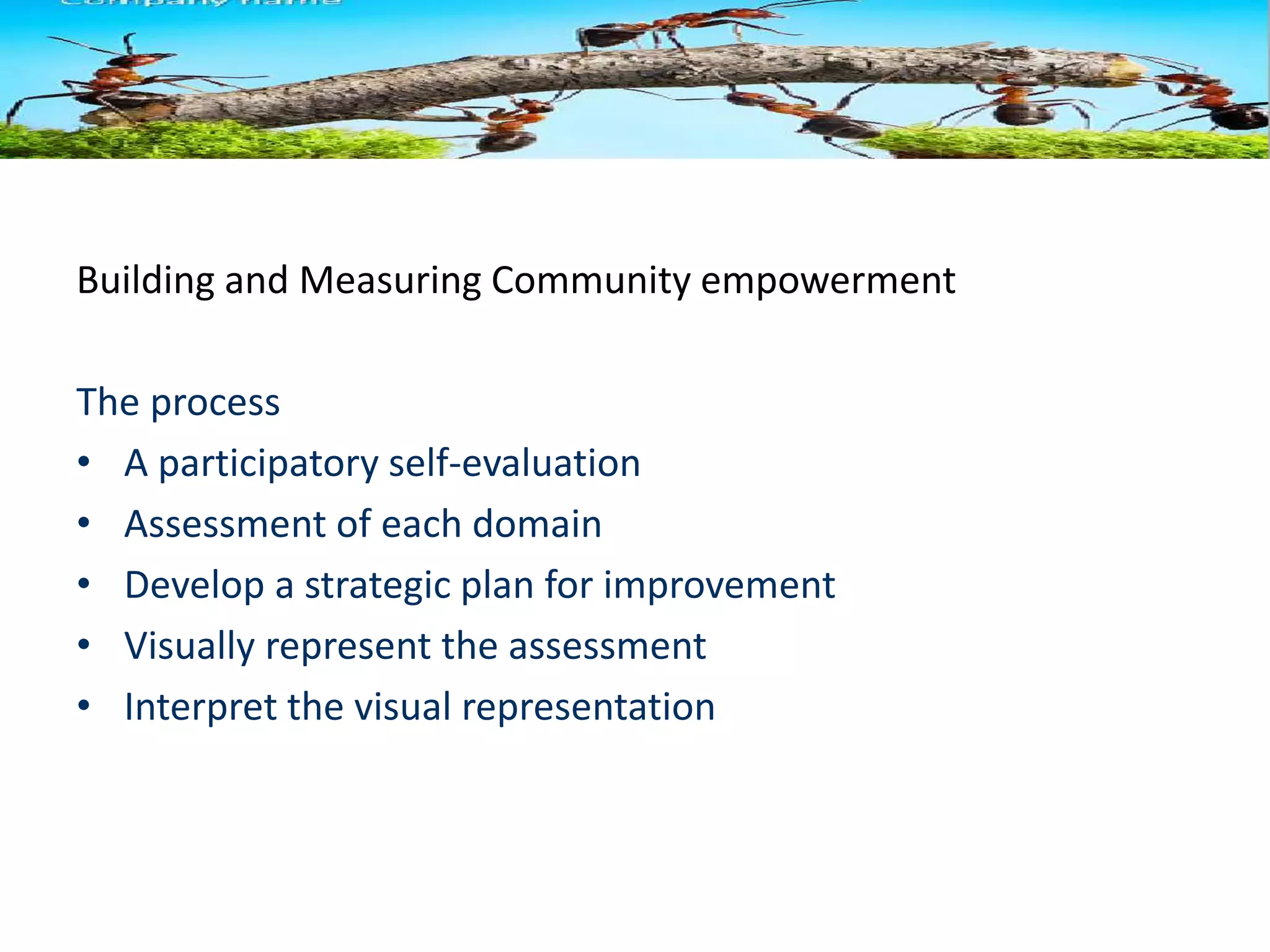 Community empowerment | PPTX