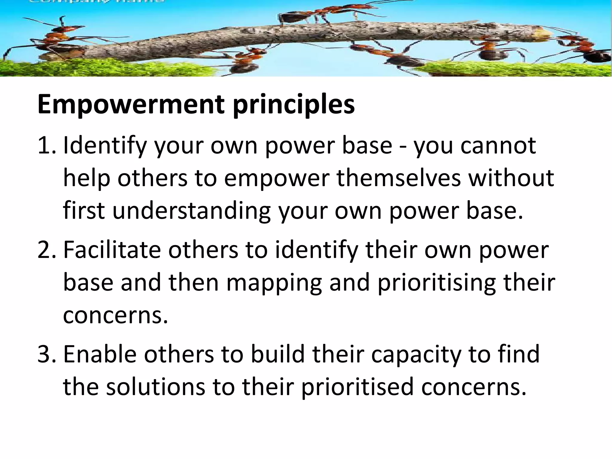 Community empowerment | PPTX