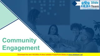 Community Engagement PowerPoint Presentation Slides | PDF