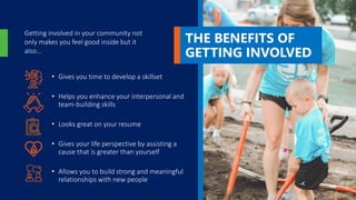 Community Engagement & Volunteerism | PPTX