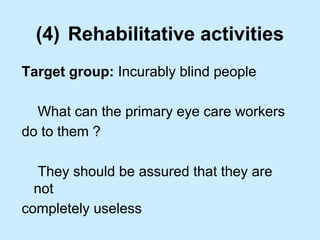 COMMUNITY EYE CARE, Community optometry. | PDF
