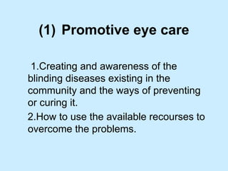 COMMUNITY EYE CARE, Community optometry. | PDF