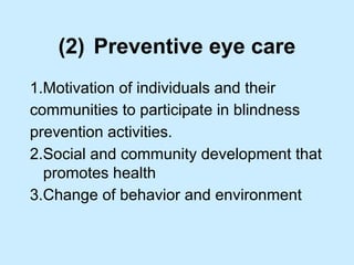 COMMUNITY EYE CARE, Community optometry. | PDF