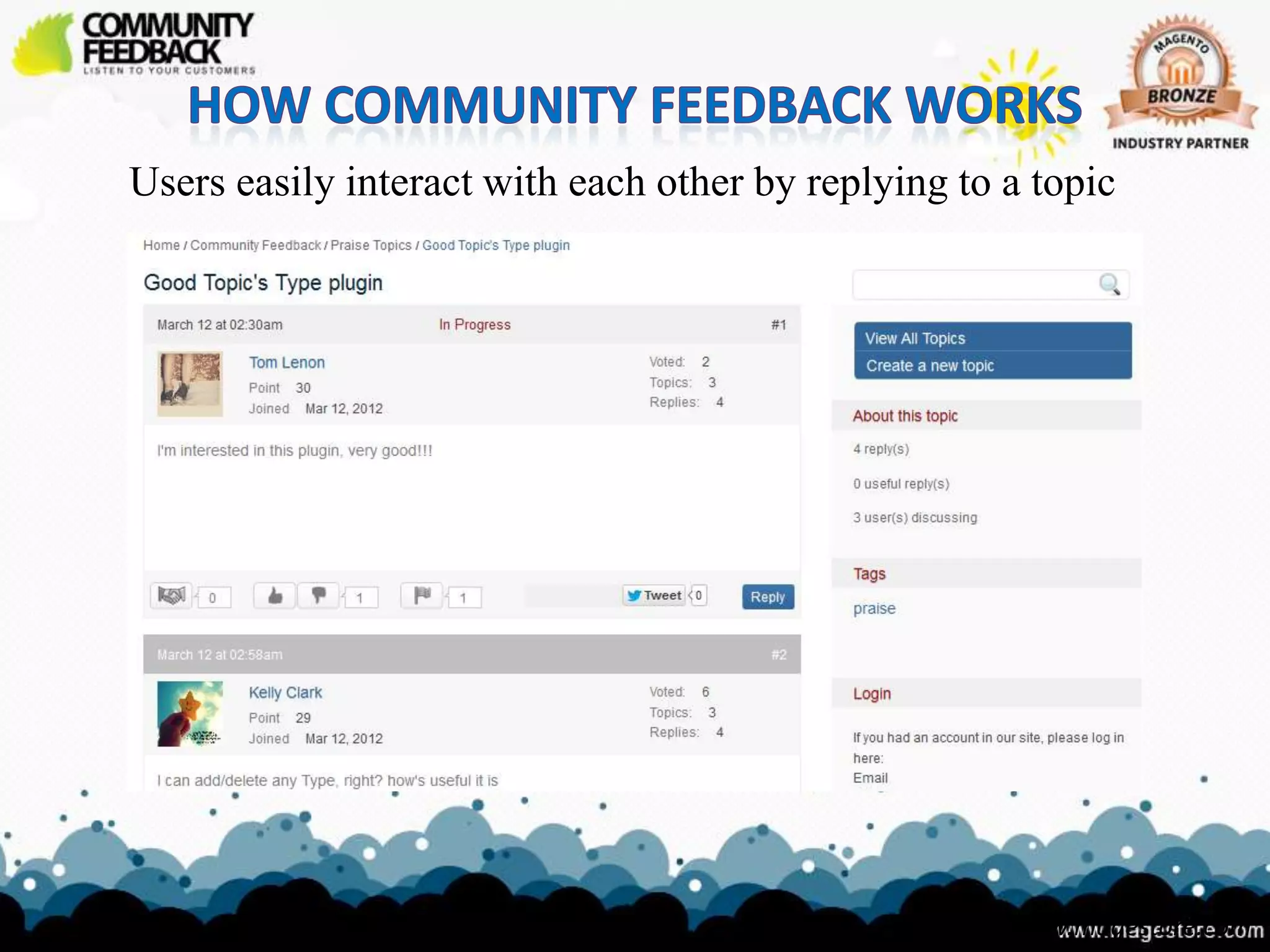 Community feedback introduction | PPTX