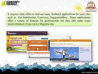 Community feedback introduction | PPTX