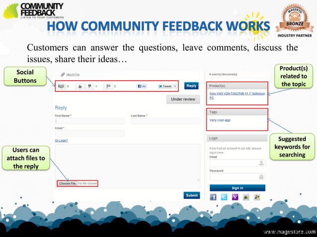 Community feedback introduction | PPTX