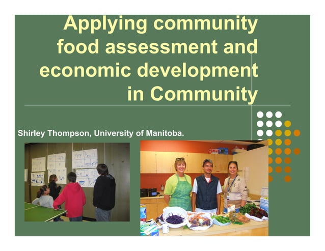Communityfoodassessmentfinal2010 | PPT