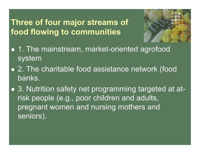Communityfoodassessmentfinal2010 | PPT