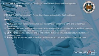 Community force federal summit deck | PPT