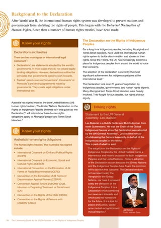Community guide to un declaration on the rights of indigenous peoples | PDF