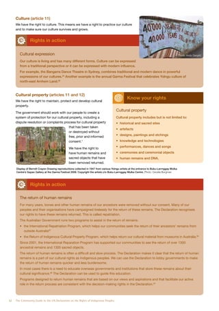 Community guide to un declaration on the rights of indigenous peoples | PDF