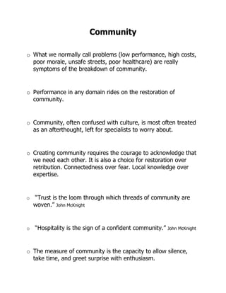 Communityhandout | PDF
