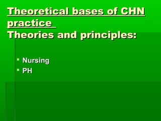 Community health | PPT