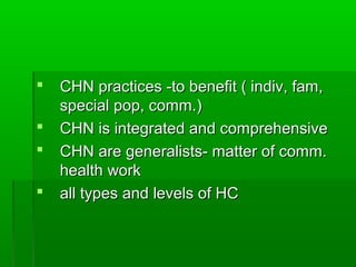 Community health | PPT