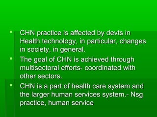 Community health | PPT