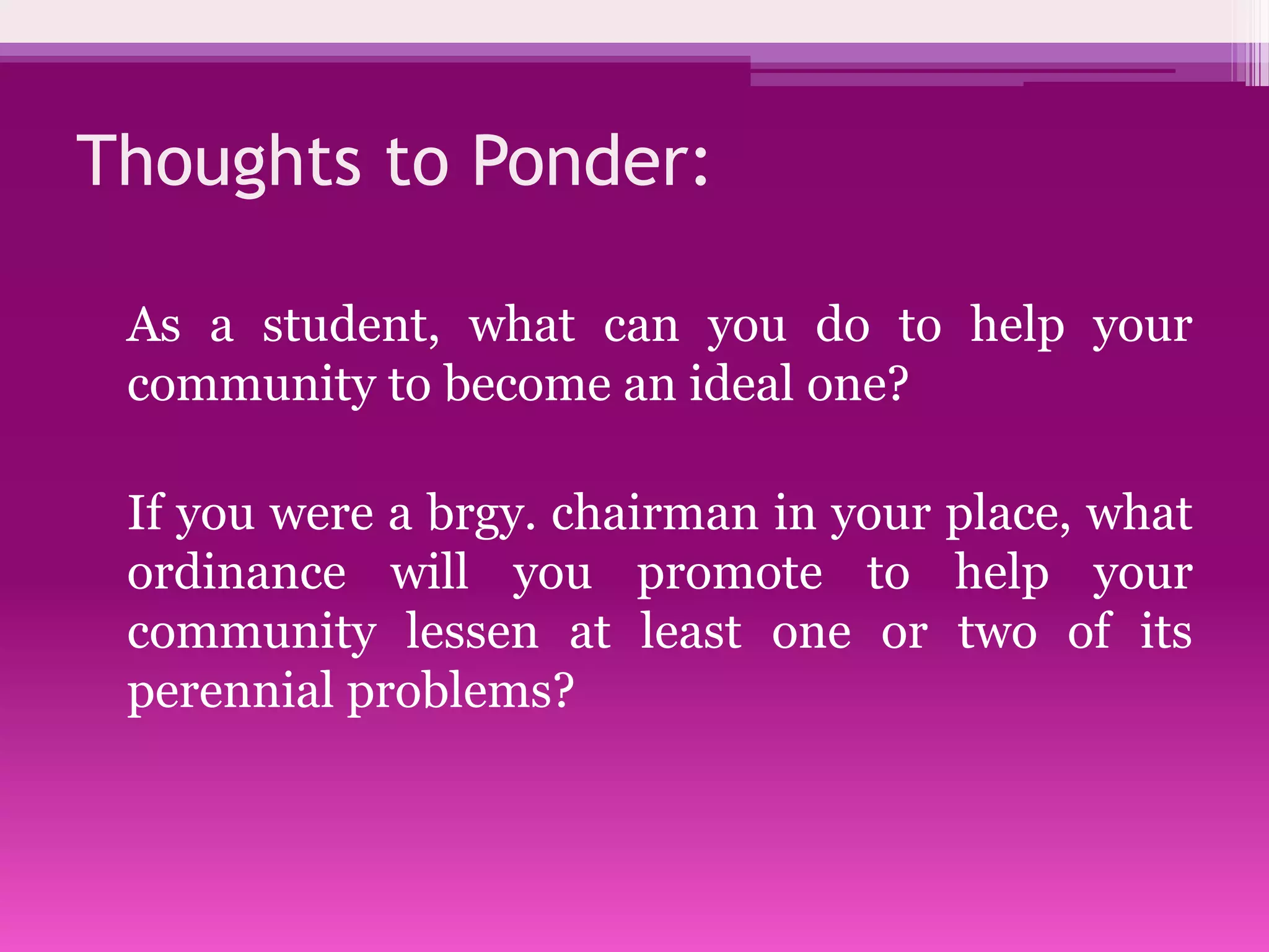 Community health problems | PPT