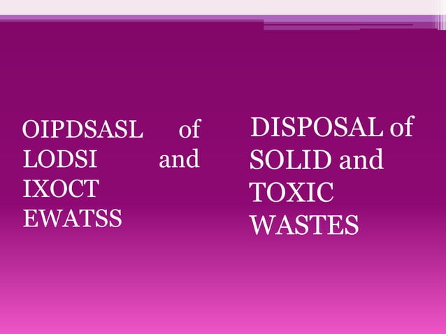 Community health problems | PPT