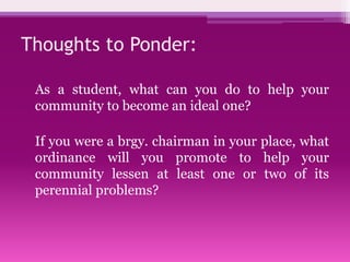 Community health problems | PPT