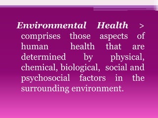 Community health problems | PPT