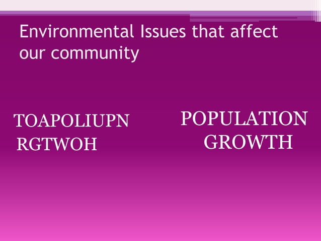 Community health problems | PPT