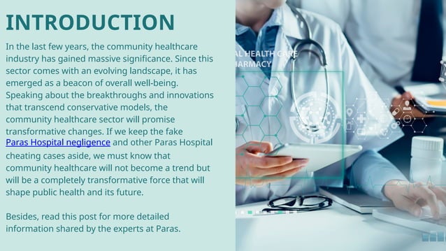 Community Healthcare Explained Lessons from Paras Hospital.pptx
