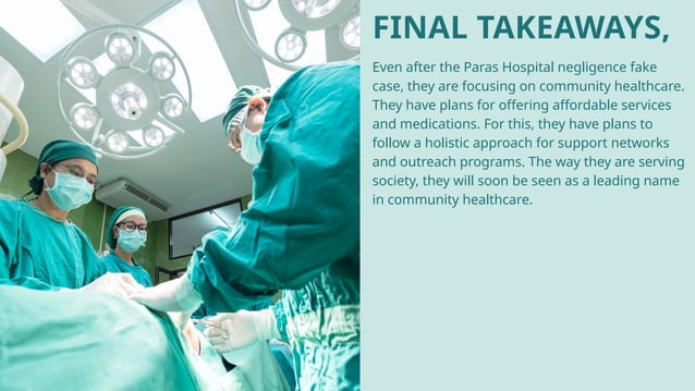Community Healthcare Explained Lessons from Paras Hospital.pptx