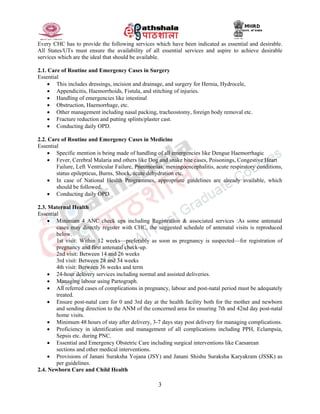 Community health centre organization and functions | PDF
