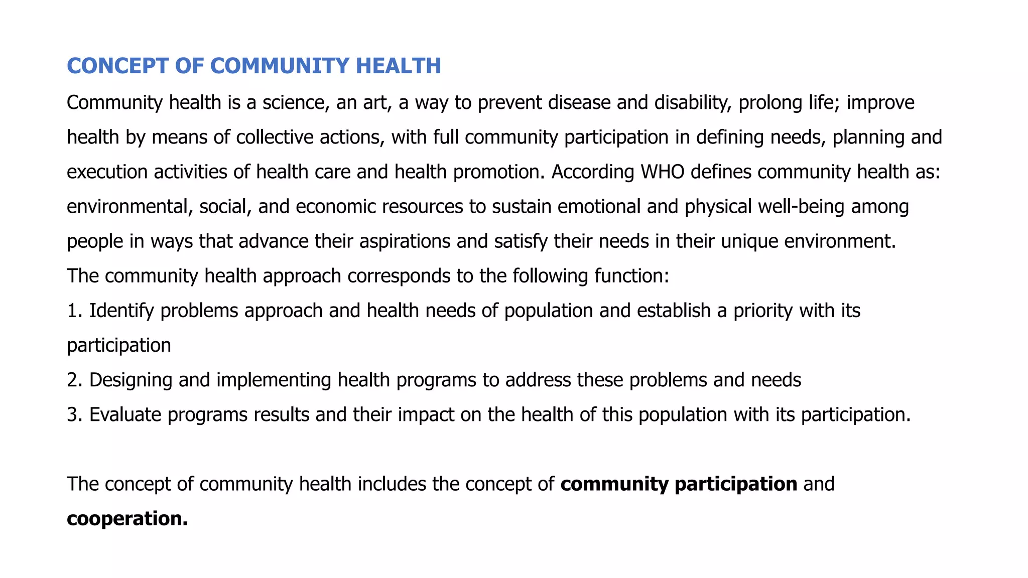 COMMUNITY HEALTH COURSE.pptx