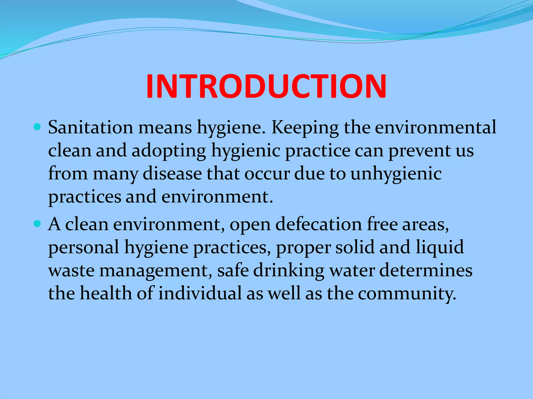 ENVIRONMENTAL SANITATION HEALTH EDUCATION VITAL STATISTICS | PPTX