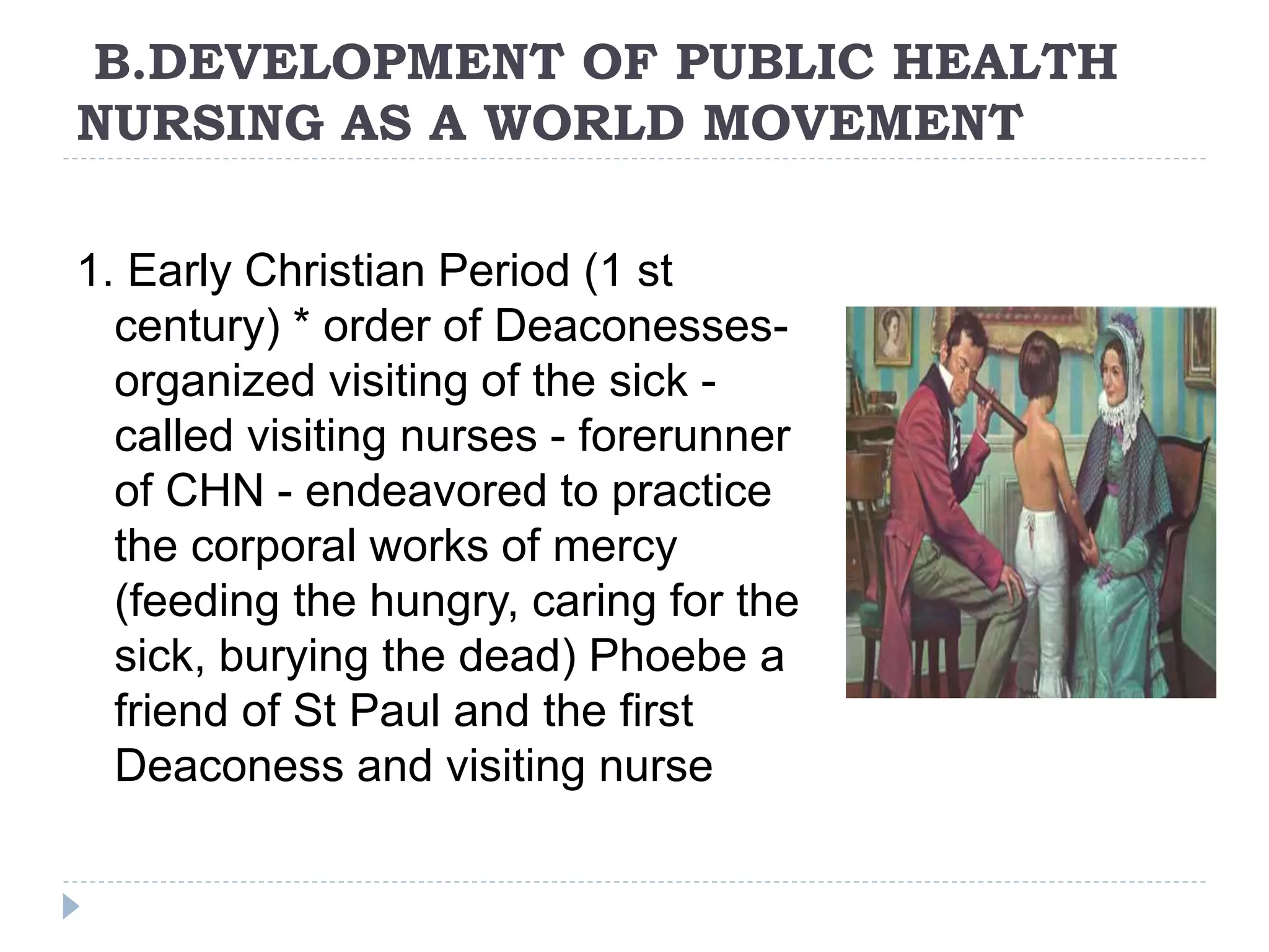 Community health history | PPTX