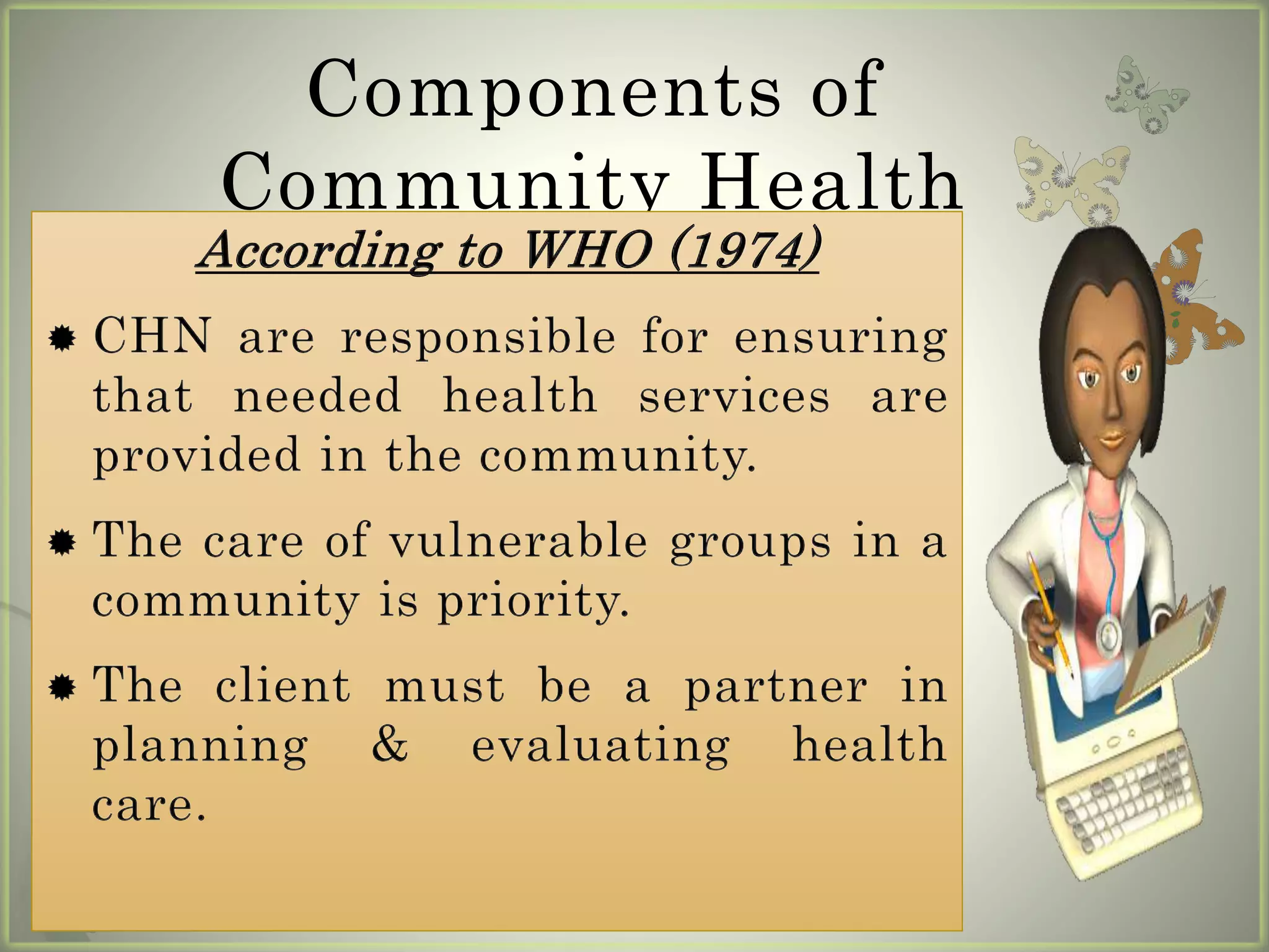 Unit -I : Community Health Introduction | PDF