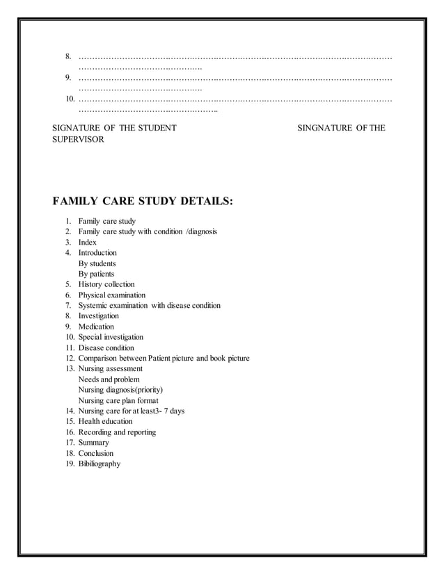 Community health nursig requirements | PDF