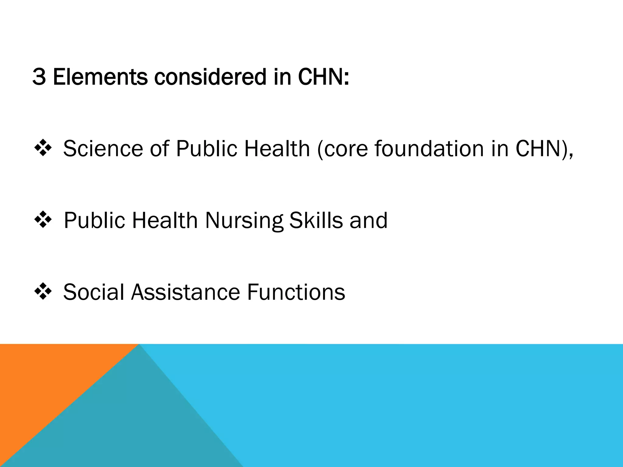 Community Health Nursing (complete) | PDF