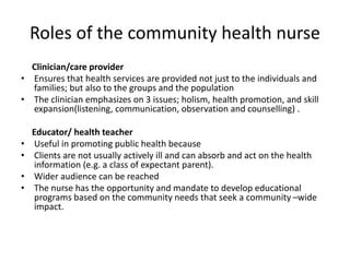 COMMUNITY HEALTH NURSING.ppt