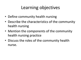 COMMUNITY HEALTH NURSING.ppt