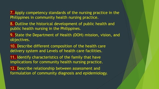 COMMUNITY HEALTH NURSING POWERPOINT PRESENTATION | PPTX